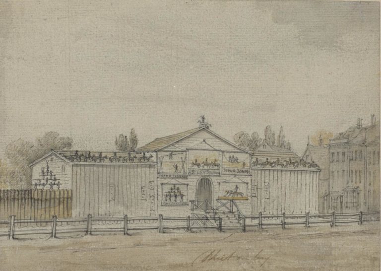 Philip Astley, ringmaster of the modern Circus, commemorated at ...